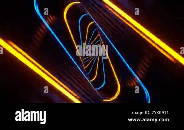 Exciting VJ loop on an abstract background with smooth flowing images ...