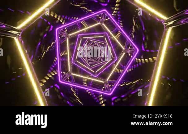 Exciting VJ loop on an abstract background with smooth flowing images ...