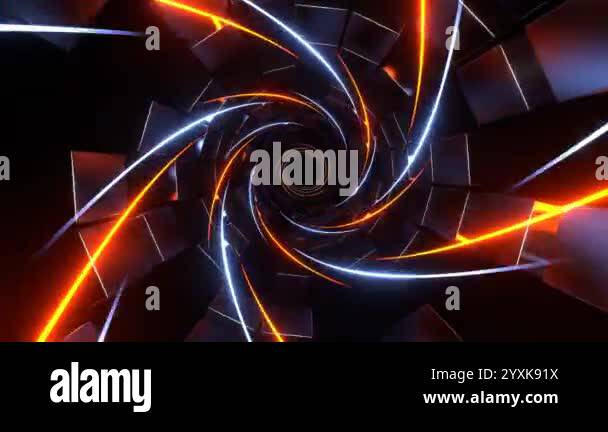 Exciting VJ loop on an abstract background with smooth flowing images. Ideal for creating a ...