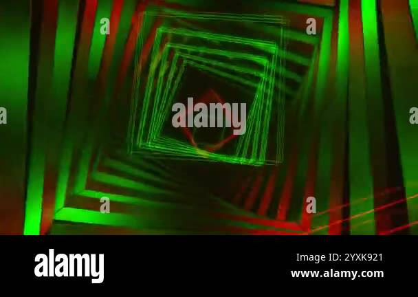 Exciting VJ loop on an abstract background with smooth flowing images ...