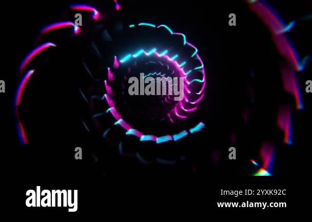 Exciting VJ loop on an abstract background with smooth flowing images. Ideal for creating a ...