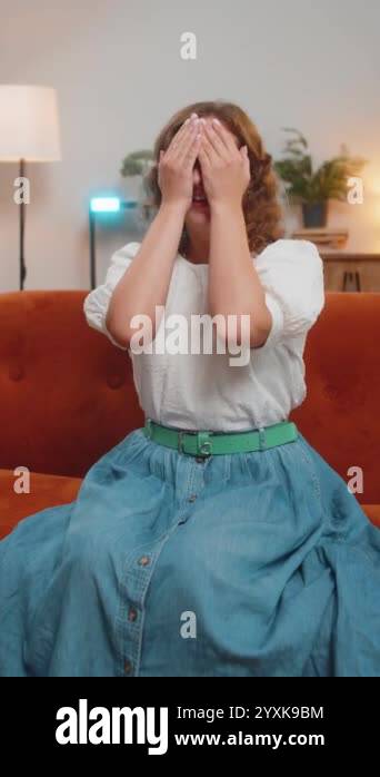 Sad woman feeling hopelessness loneliness, nervous breakdown, crying ...