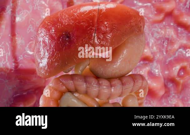 Digestive Organ Liver Cancer, Hepatitis cirrhosis malignant tumor ...