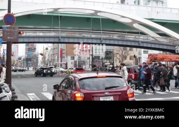 Febuary3,2024.Nagoya,Japan.aerial street view at nagoya central ...