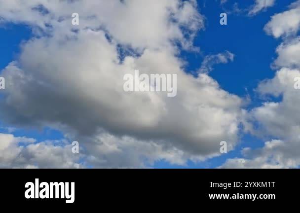 A Time lapse of clouds moving across the sky Stock Video Footage - Alamy