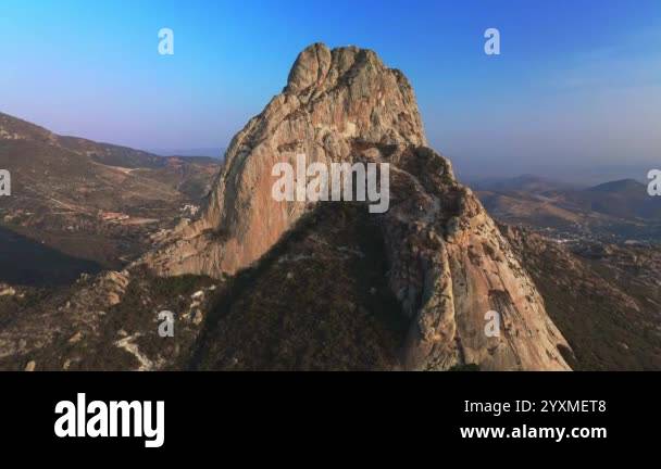 Bernal Rock Mountain in Queretaro, famous place in Mexico for ...