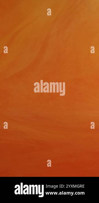 Vertical video. Color smoke texture. Ink water. Defocused bright orange ...