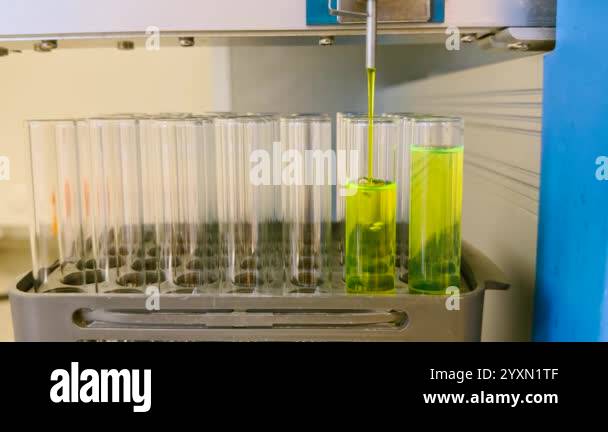 Green fluorescent chemical compound is separated in liquid ...