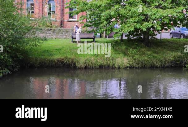 Bedale, North Yorkshire 30th July 2024: Footage of the beautiful town ...