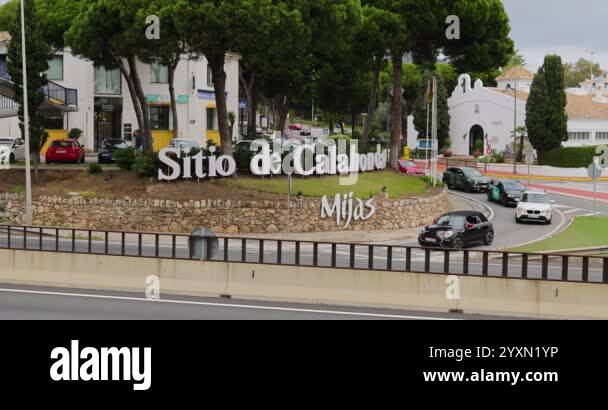Calahonda Malaga, Spain, 29th Nov 2024: Footage of Spanish motorway ...