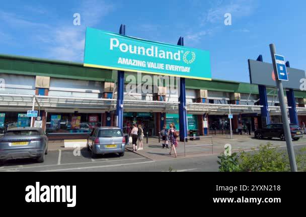 Leeds UK, 12th June 2023: Footage of the Crown Point Shopping Park in ...