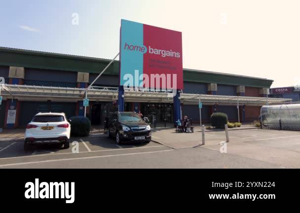 Leeds UK, 12th June 2023: Footage of the Crown Point Shopping Park in ...