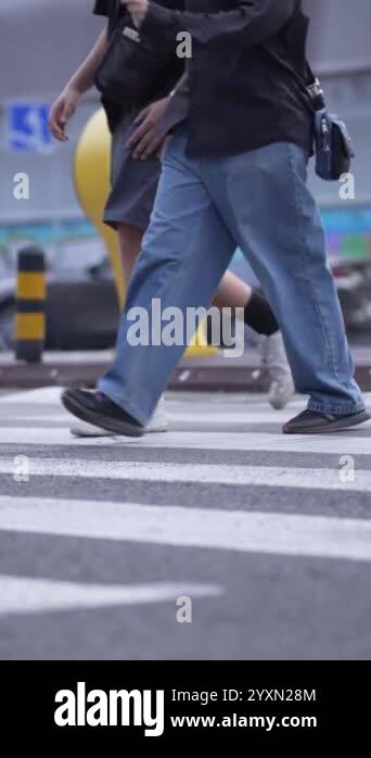 KYIV, UKRAINE OCTOBER 21, 2024 : Vertical video of a crowd of people on ...