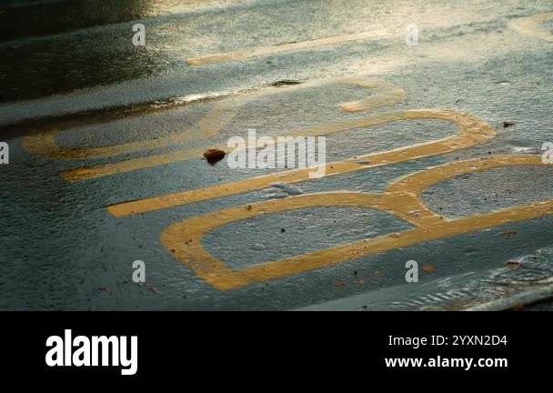 Stop marking on pavement Stock Videos & Footage - HD and 4K Video Clips ...