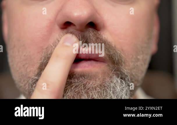 Facial hair moustache face Stock Videos & Footage - HD and 4K Video ...