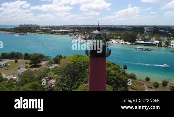 Aerial Footage of Jupiter, Florida Stock Video Footage - Alamy