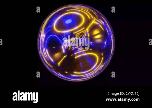 Anomaly. A fantastic light sphere with incredible lighting effect ...