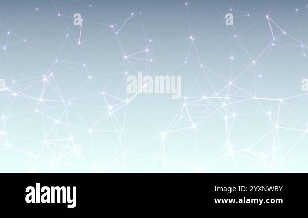 Bright abstract network connection background, modern animation ...