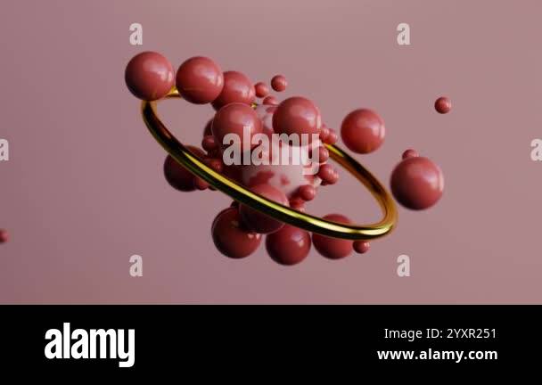 Red spheres oddly satisfying 3d Abstract Animation, Perfect for ... Red spheres oddly satisfying 3d Abstract Animation, Perfect for ...
