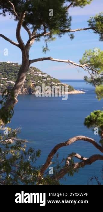 Captivating coastal scenery of Cap Roig in Calella de Palafrugell ...