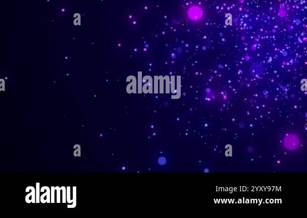 Abstract space dust. Magic snow on colors background. Dust particles ...