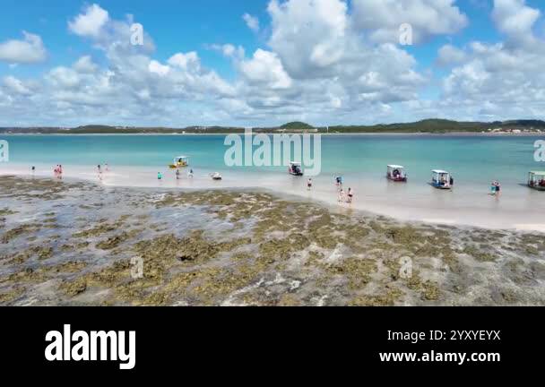 Northeastern Brazil Skyline At Japaratinga In Alagoas Brazil. Nature ...