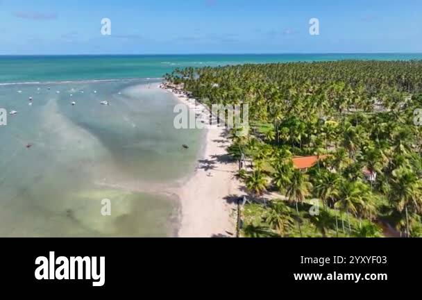 Northeastern Brazil Skyline At Tamandare In Pernambuco Brazil. Nature ...
