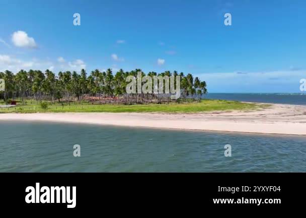 Northeastern Brazil Skyline At Tamandare In Pernambuco Brazil. Nature ...