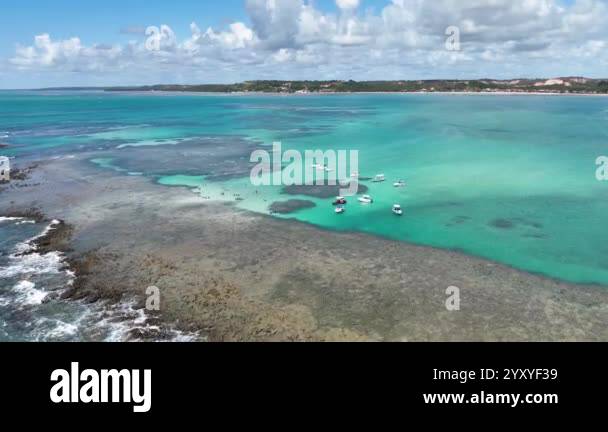 Northeastern Brazil Skyline At Japaratinga In Alagoas Brazil. Nature ...