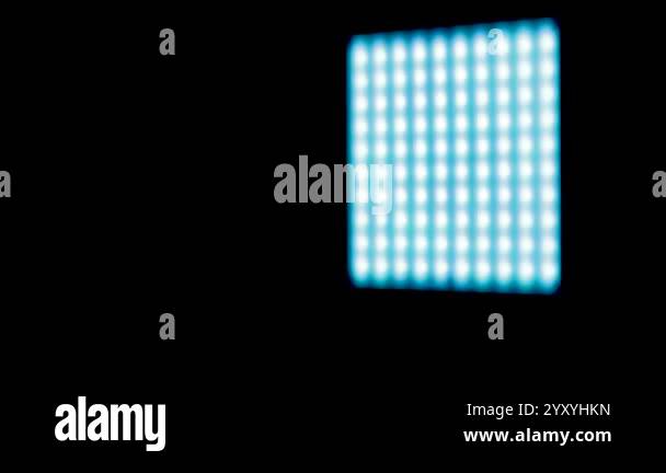 Professional studio led light flashing in different colors Stock Video ...