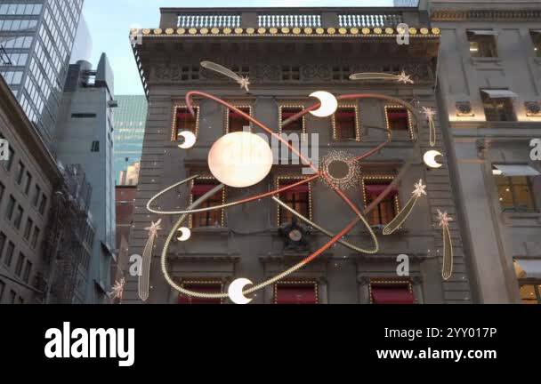 NEW YORK, USA - NOVEMBER 29, 2024: A captivating display of celestial ...