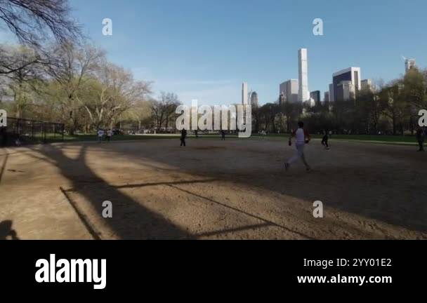 NEW YORK, USA - MARCH 30, 2024: Players enthusiastically engage in an ...