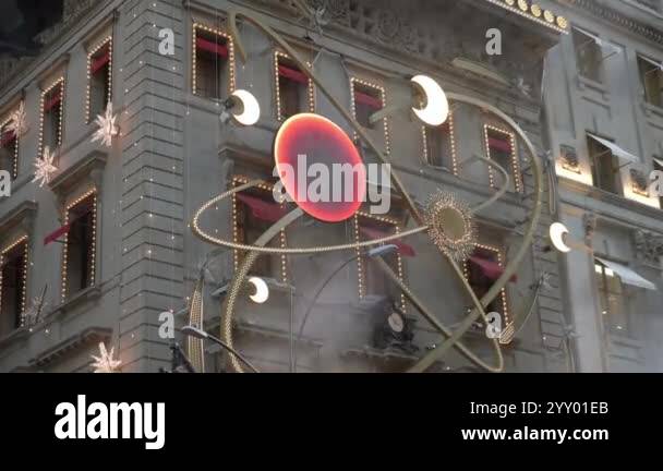 NEW YORK, USA - NOVEMBER 29, 2024: A captivating display of celestial ...