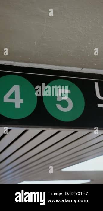 Entry Signage for Public Transport Station Helping Users Navigate ...