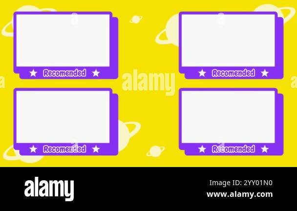 youtube animation end screen youtube. suitable for youtube vlog ...