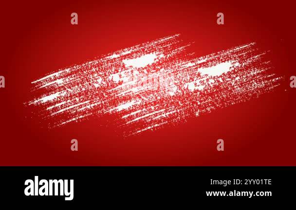red brush stroke graphic background. vector illustration Stock Video ...