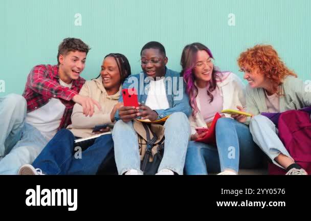 Students bonding Stock Videos & Footage - HD and 4K Video Clips - Alamy