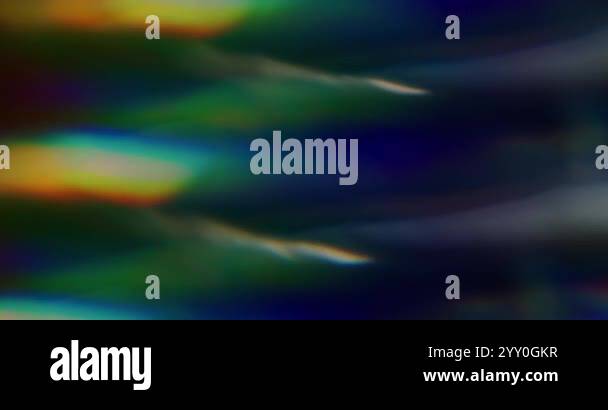 Colorful light effect. Abstract party background. Defocused leak green ...