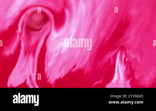 Paint drop spill. Ink drip. Blur red pink white color bubble emulsion ...
