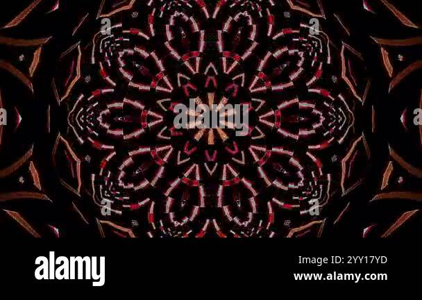 Abstract background moving stripes and flashing with shining light dots ...