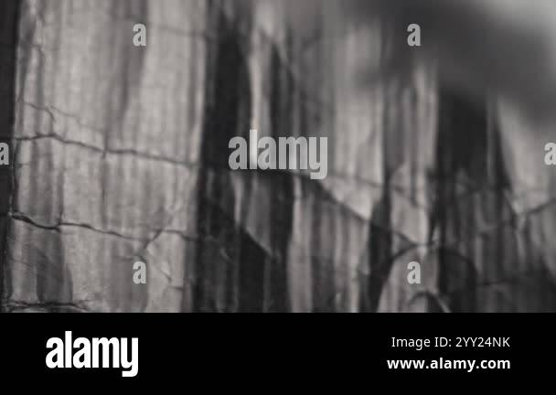 Falling collected vacuum cleaner dust and lint clump on a textured ...