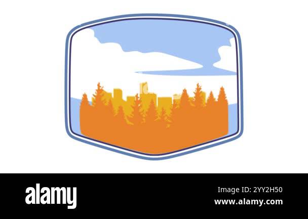 denver colorado with beautiful views of nature and sky Stock Video ...