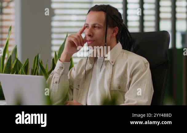 Creative entrepreneur American man business male guy businessman with ...