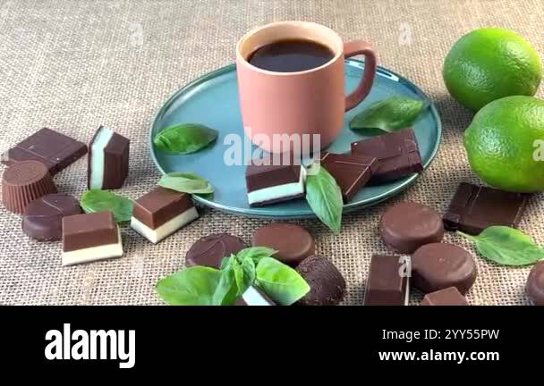 CHOCOLATE, COFFEE BLENDING MORNING LIME PASTRY FLAVORS CHOCOLATE ...