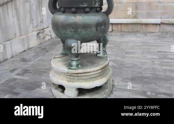Beijing, China- 2 Nov 2024: Traditional artifact of the Forbidden City ...