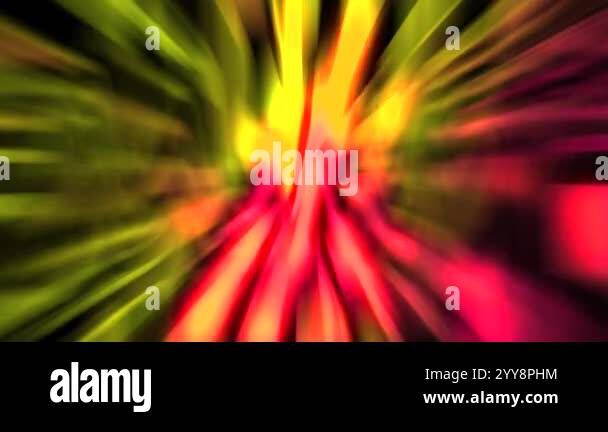 This vibrant video showcases colorful backgrounds and dynamic light ...