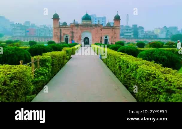 Lalbagh Fort, Front view of the Fortress, Lalbagh Landscapes Stock ...