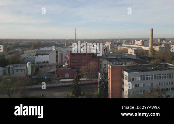 Siauliai, Lithuania - 15th november, 2024: aerial view Gubernija ...