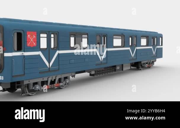 metro train engine model Stock Video Footage - Alamy