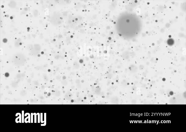 Technological particle background, innovative white background ...